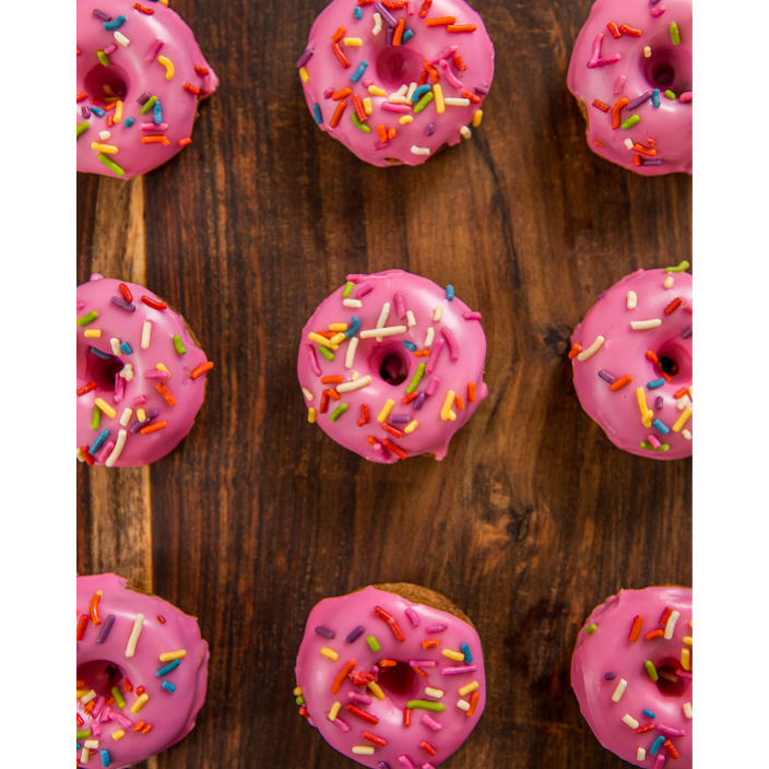 Pink Mini Donuts *Local delivery & pick-up only* - Yvonne's Vegan Kitchen