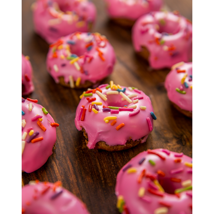 Pink Mini Donuts *Local delivery & pick-up only* - Yvonne's Vegan Kitchen