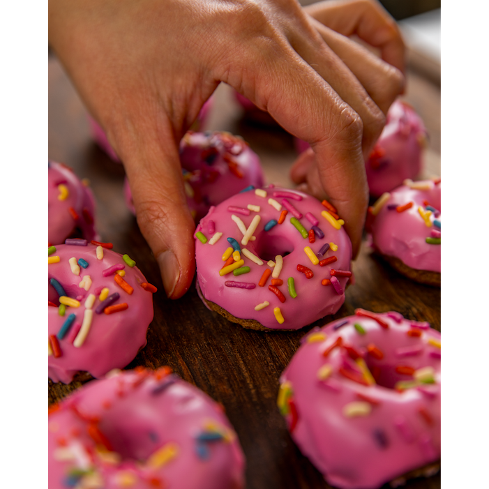 Pink Mini Donuts *Local delivery & pick-up only* - Yvonne's Vegan Kitchen