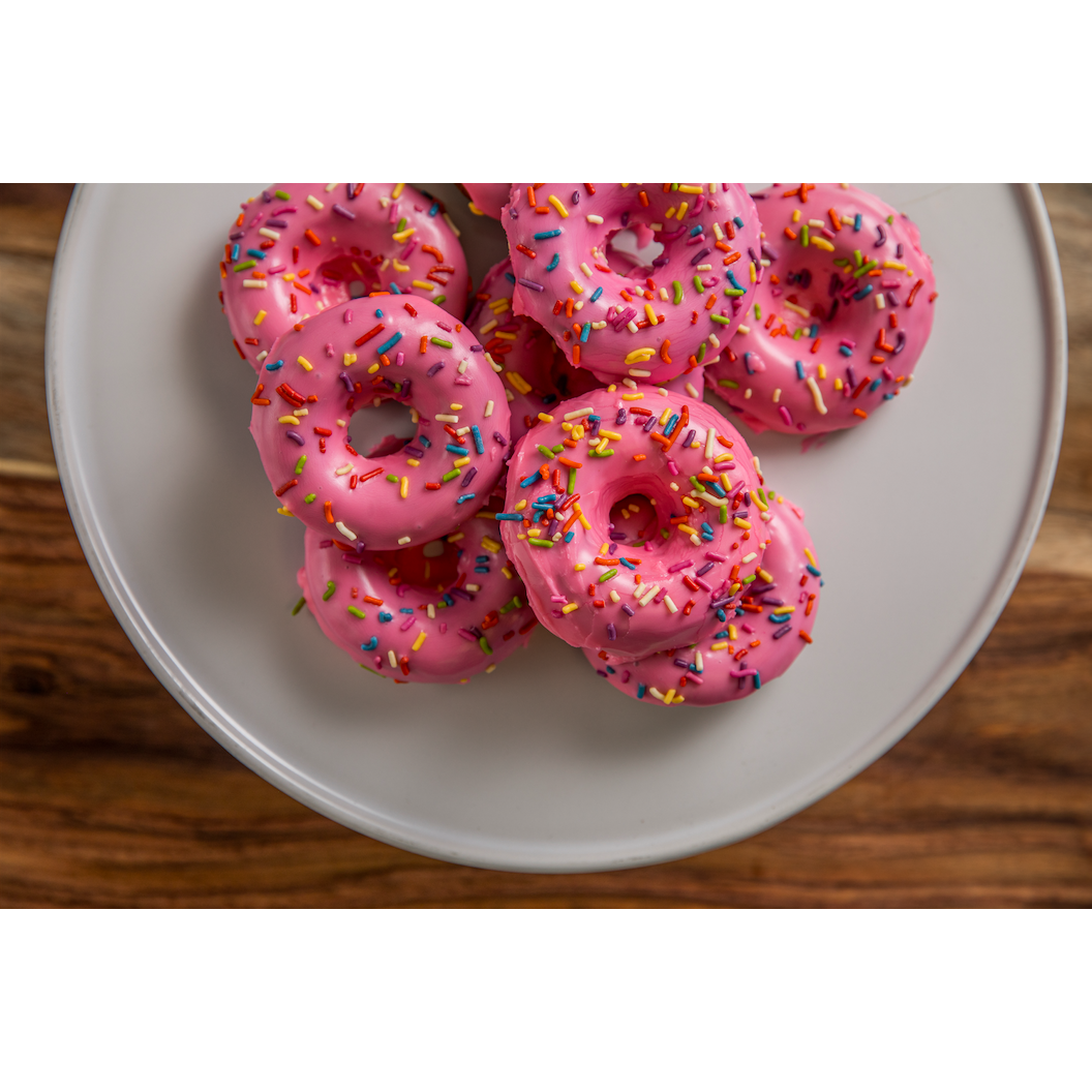 Pink Mini Donuts *Local delivery & pick-up only* - Yvonne's Vegan Kitchen